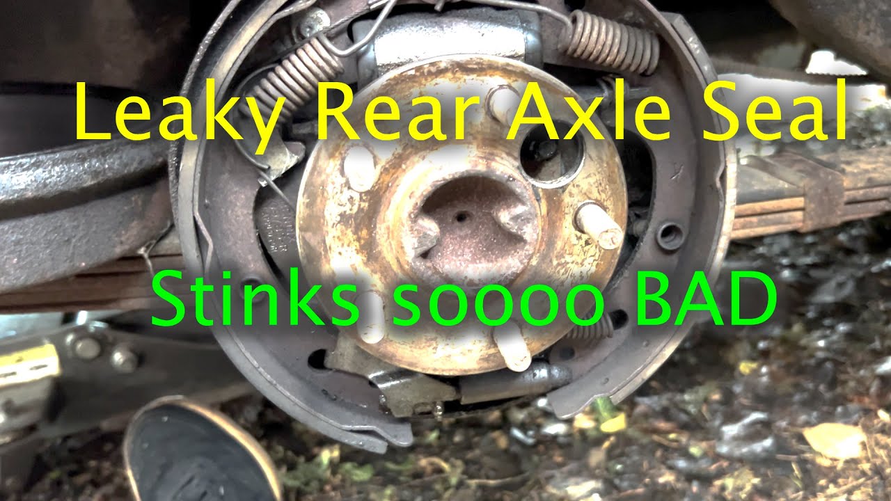 1966 Plymouth Valiant rear axle seal replacement - YouTube