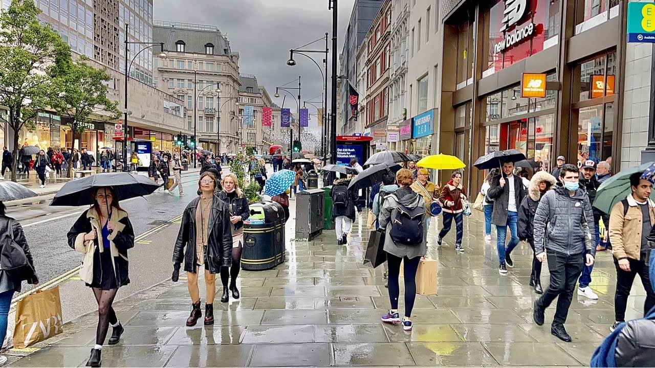 London Walk | Walking the Streets of Central London - Oct 2021 [4k HDR ...