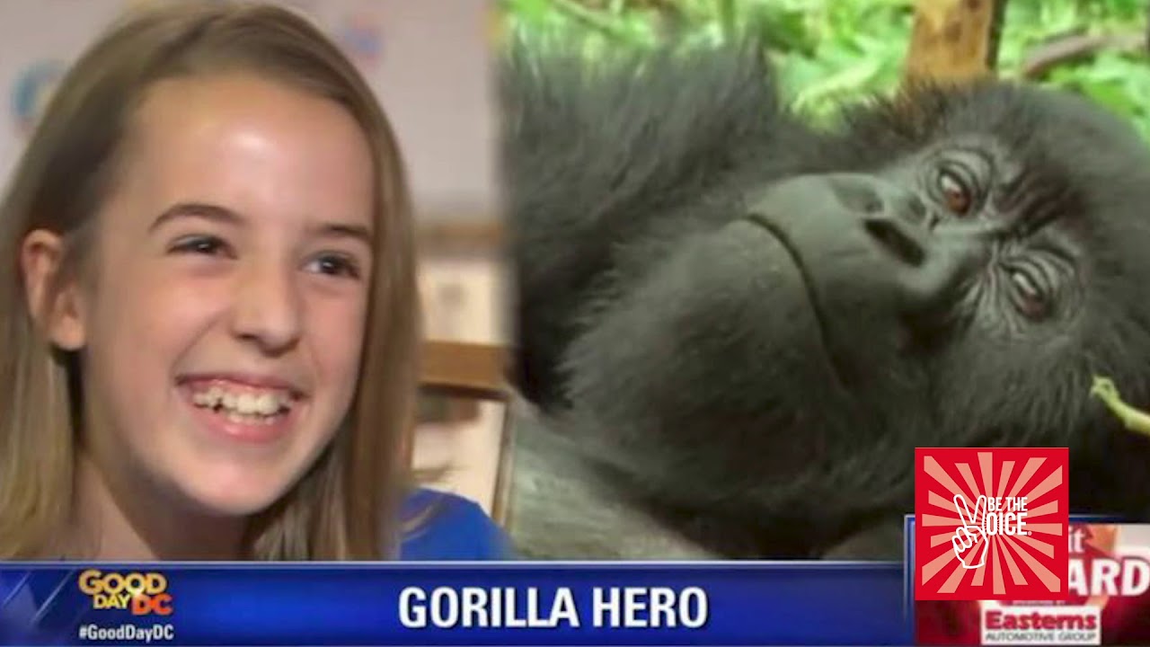 Be THE Voice - Addy Barrett with Gorilla Heroes - 2020 Program - YouTube