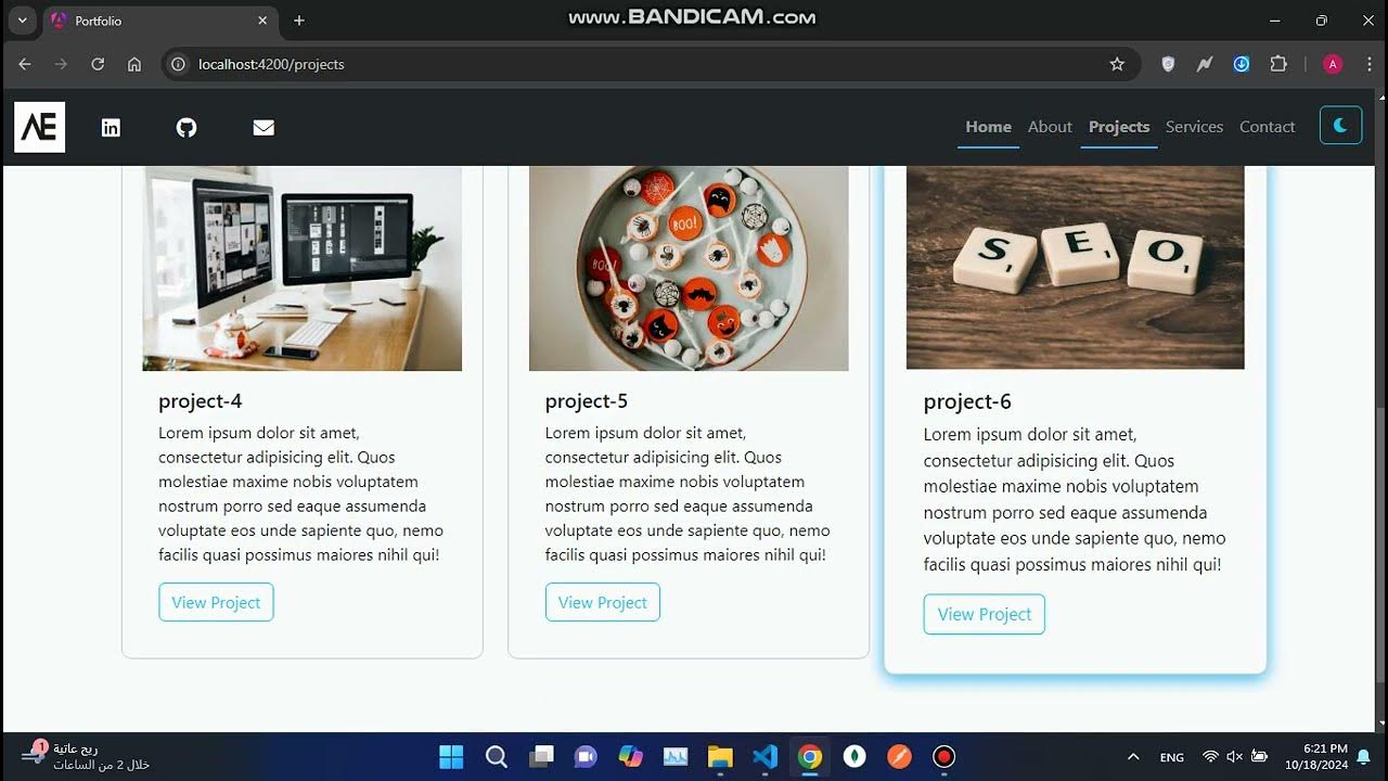 Personal Portfolio using MEAN stack - YouTube