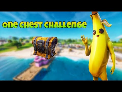 ONE CHEST CHALLENGE! Fortnite Battle Royal - YouTube