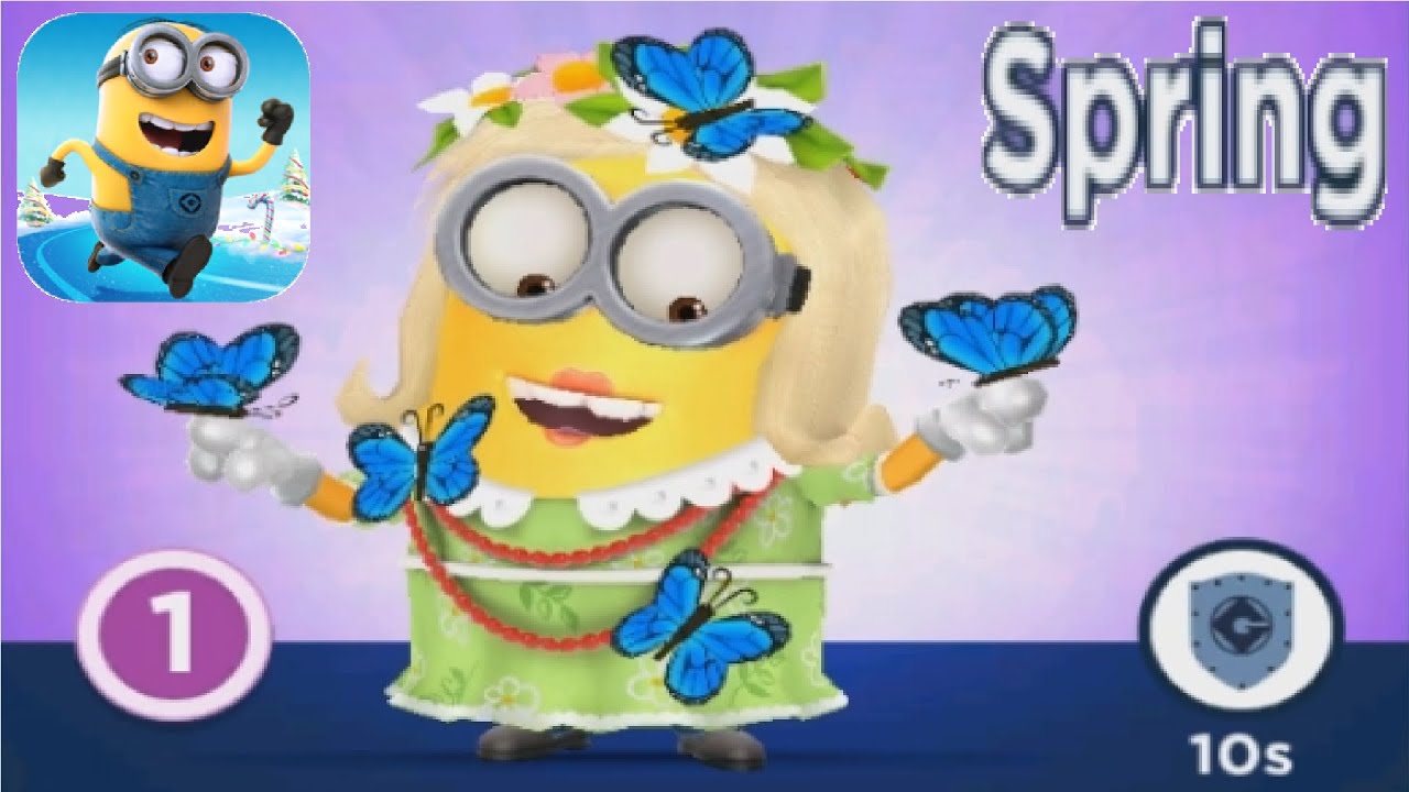 Minion Rush Spring Time Special Mission Unlock Spring Minion Costume ...