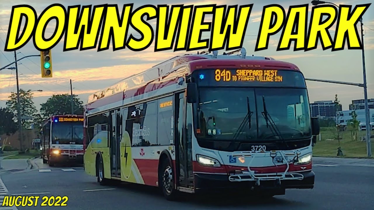 TTC Buses | Downsview Park (August 2022) - YouTube