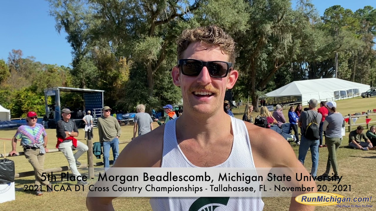 Interview: Morgan Beadlescomb, MSU at 2021 NCAA DI Cross Country ...