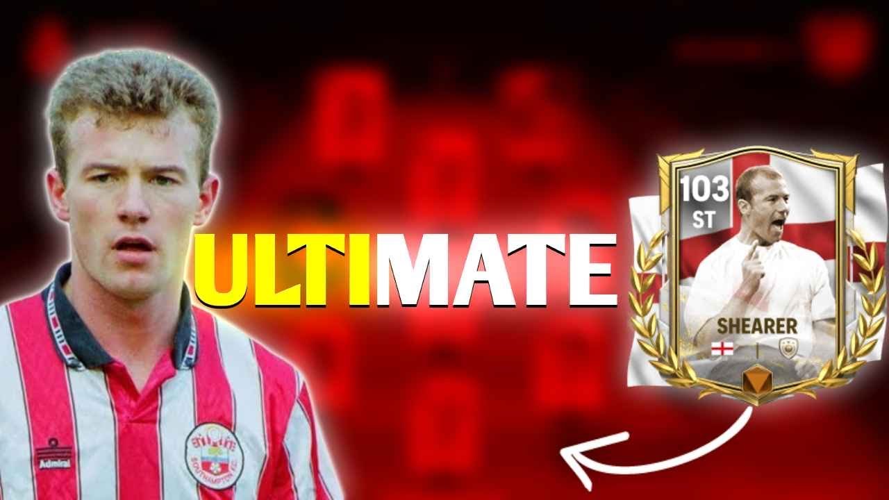 FC MOBILE ICON 98 RATED STRIKER ALAN SHEARER GAMEPLAY REVIEW - YouTube