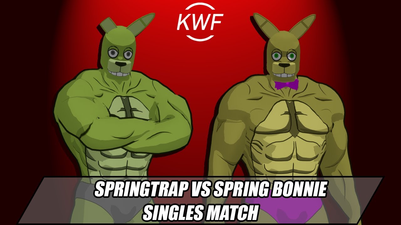 Springtrap Vs Spring Bonnie - YouTube