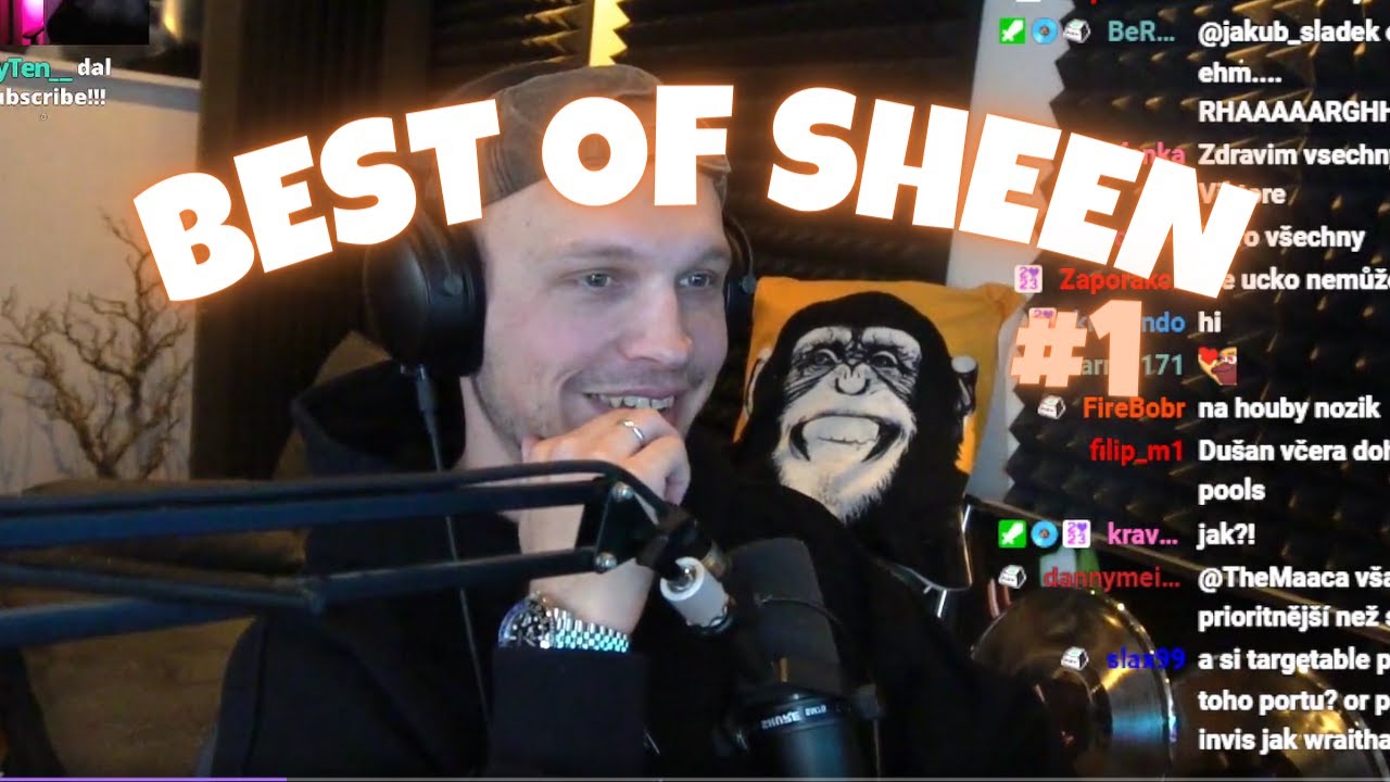 BEST OF VIKTOR SHEEN | NEJLEPŠÍ MOMENTY VIKTORA SHEENA Z TWITCHE | CZ ...