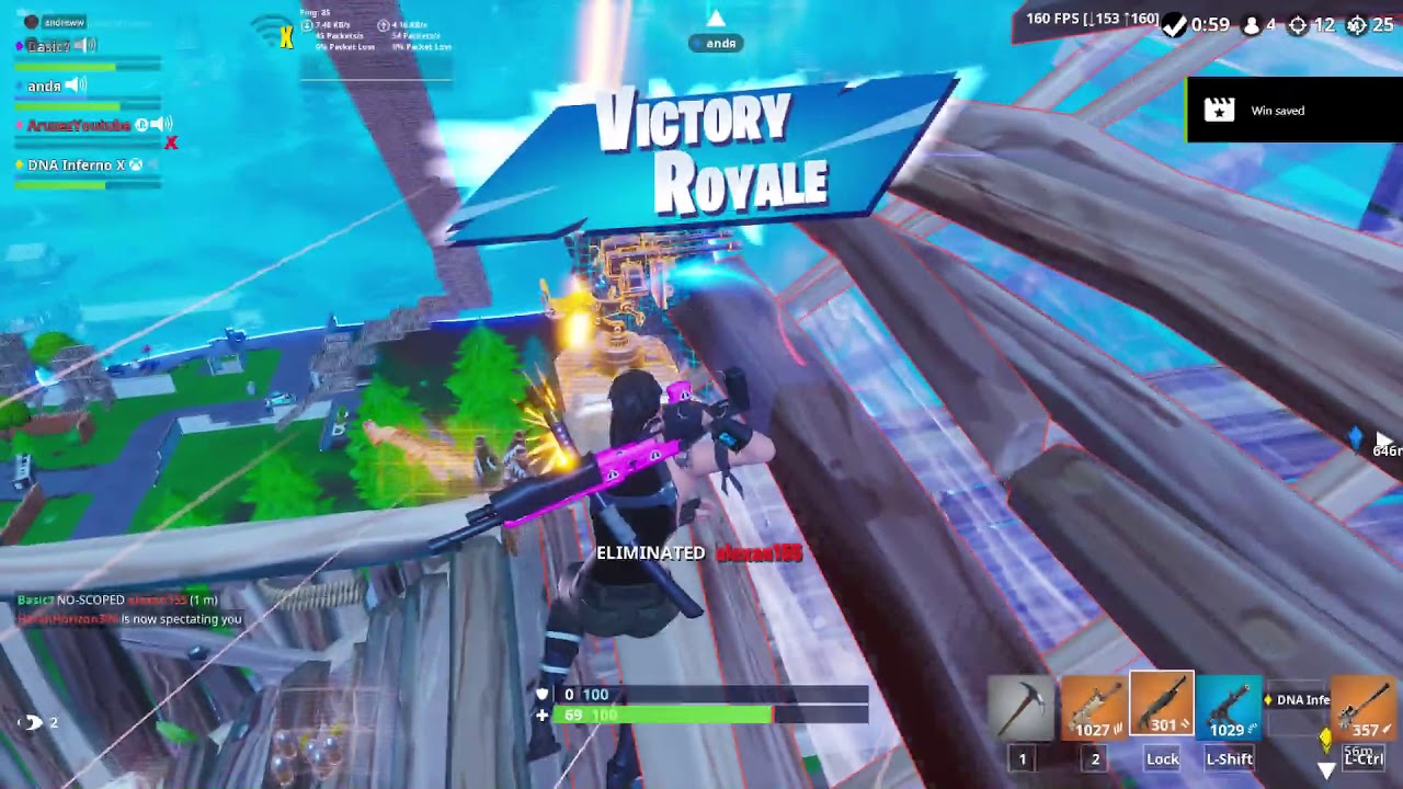 Fortnite Scrim and Arena Highlights - YouTube
