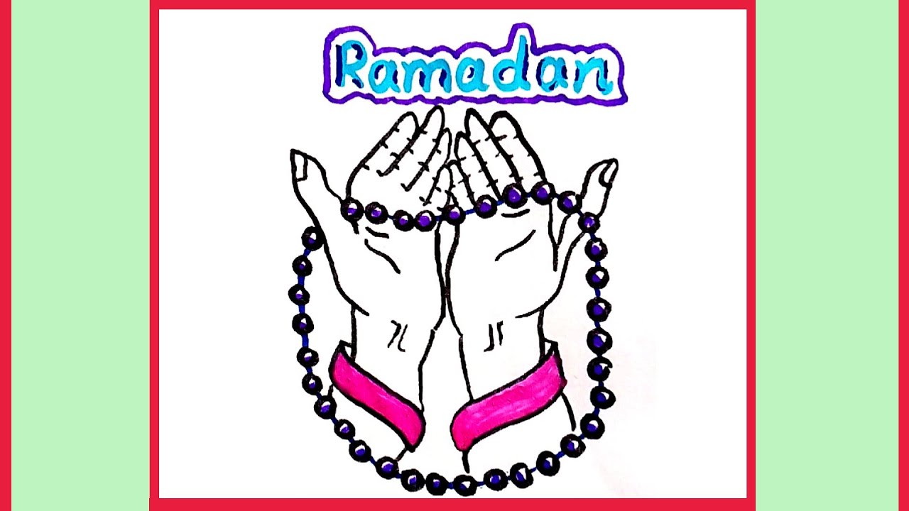 Ramadan Drawing || how to drawing ramadan || how to draw ramadan ...