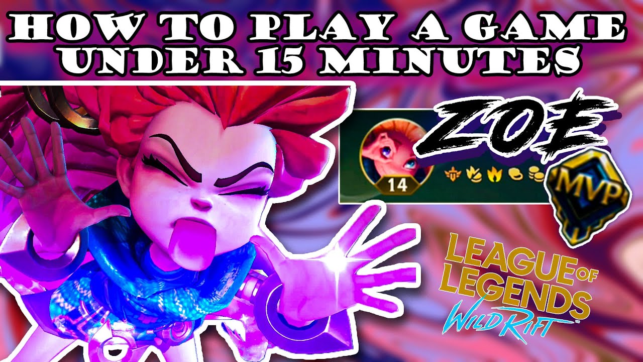 Unbelievable Wild Rift Match: ZOE vs. BRAND | Dominating Victory in ...