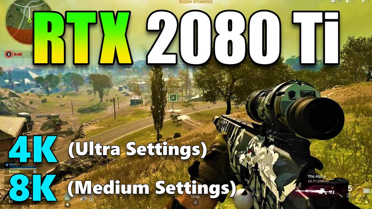 Call of Duty : WarZone in 4K and 8K | RTX 2080 Ti 11GB PC Gameplay ...