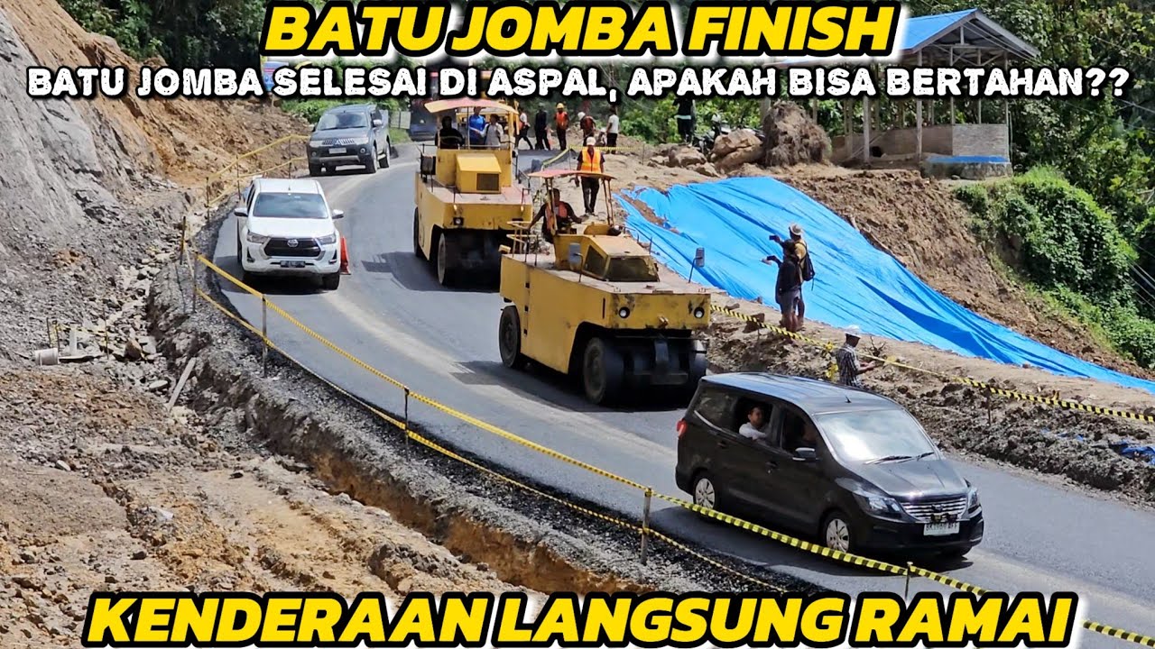 Batu Jomba Selesai Di Aspal, Kenderaan Langsung Ramai #batujomba | Batu ...