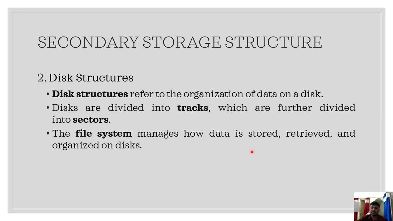 Secondary Storage Structure & Protection - YouTube