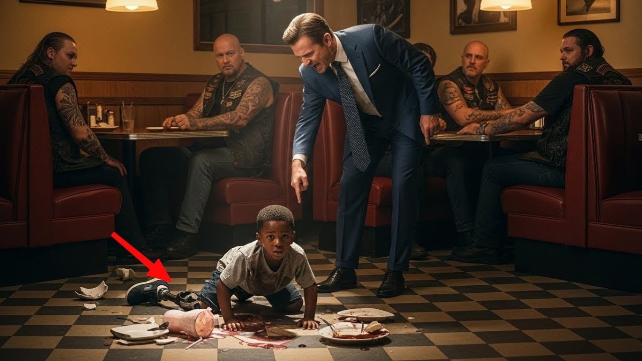 Millionaire Called the One-Leg Waitress's Son Useless — The Bikers Made ...