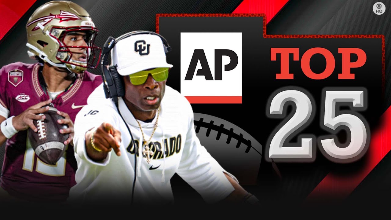 AP Top 25 Released: Colorado ENTERS Top 25, Florida State JUMPS To No ...