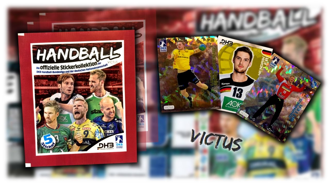 HANDBALL STICKER 2016/17 & WM 2017 | UNBOXING - YouTube