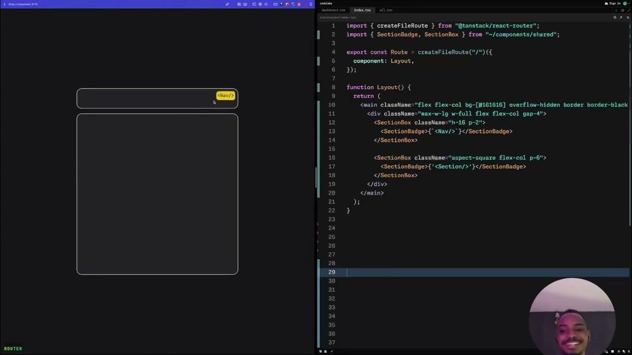 Creating Tab functionality with React Portals - Part 1 - YouTube