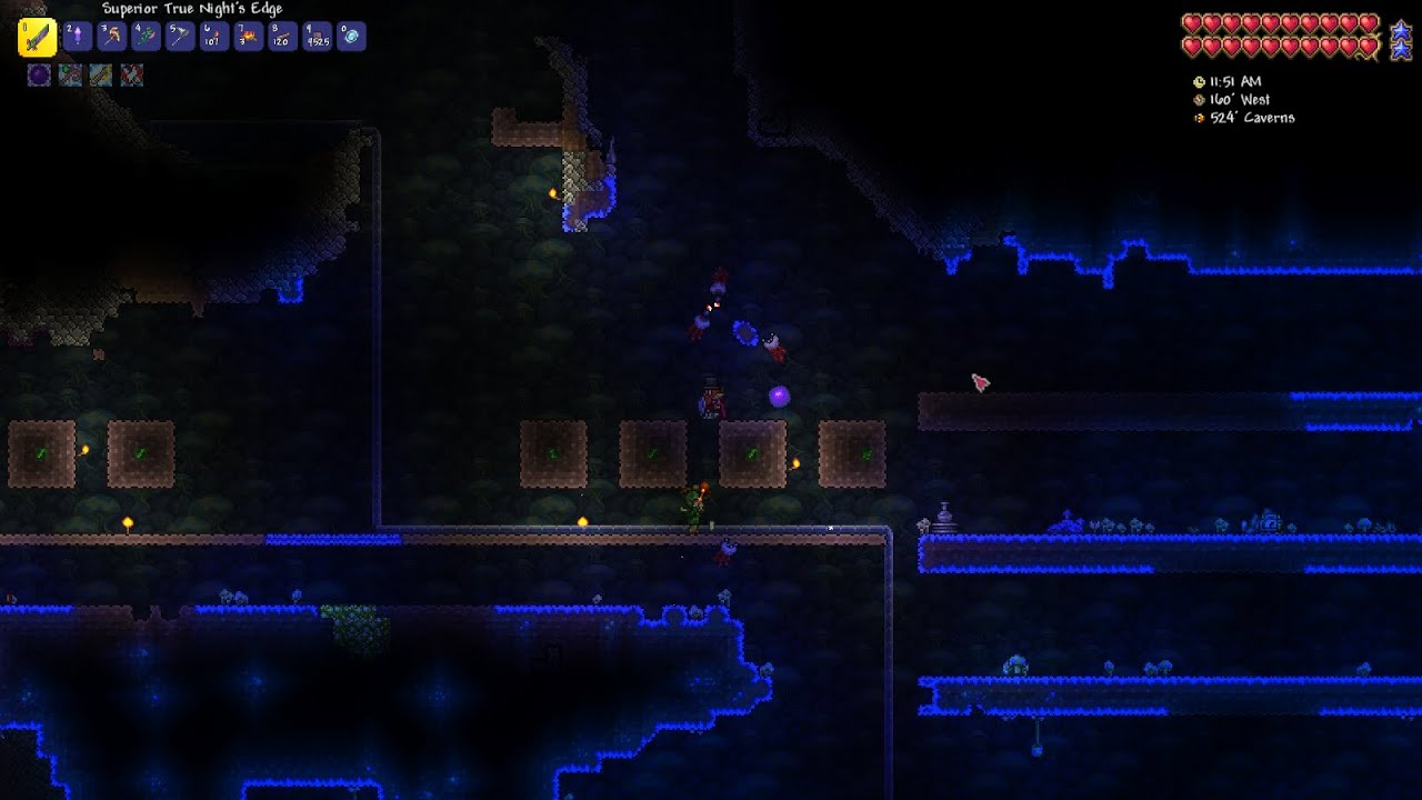 Chlorophyte farm and plantera Arena. Let's play Terraria. - YouTube