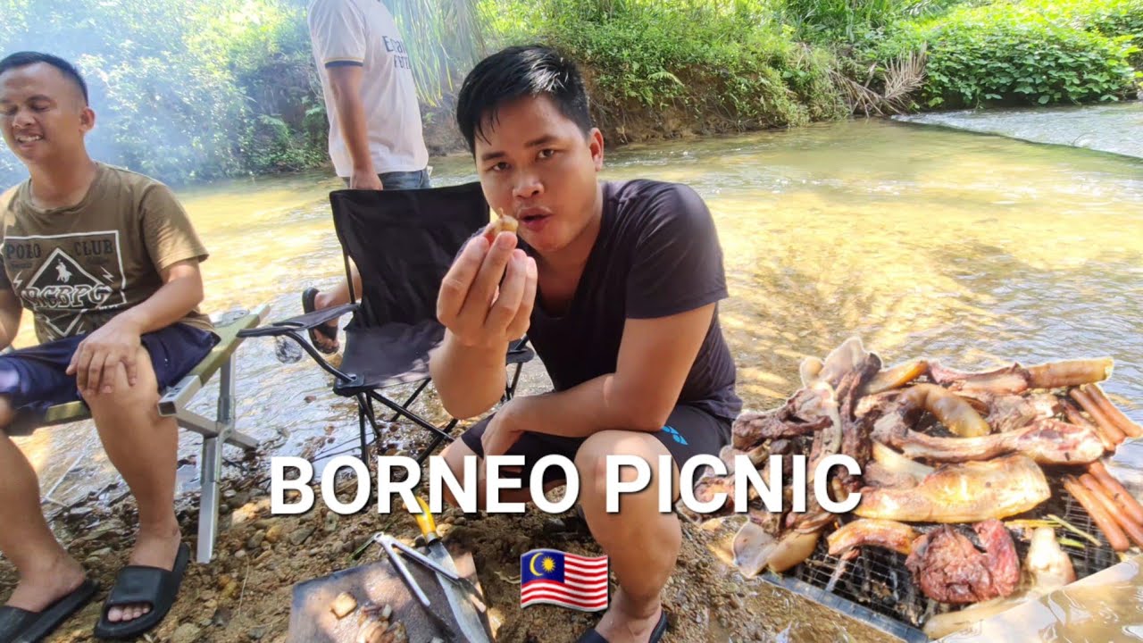 Picnic with the Borneo team in Johor Malaysia #fishing adyborneo #picnic #borneo - YouTube