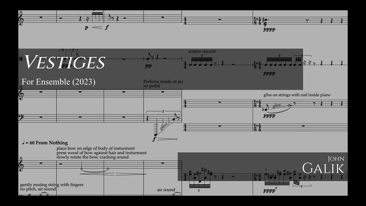 Vestiges | John Galik - YouTube