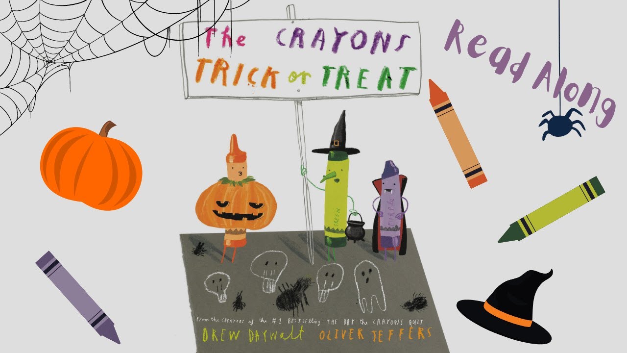 The Crayons Trick or Treat by Drew Daywalt - YouTube