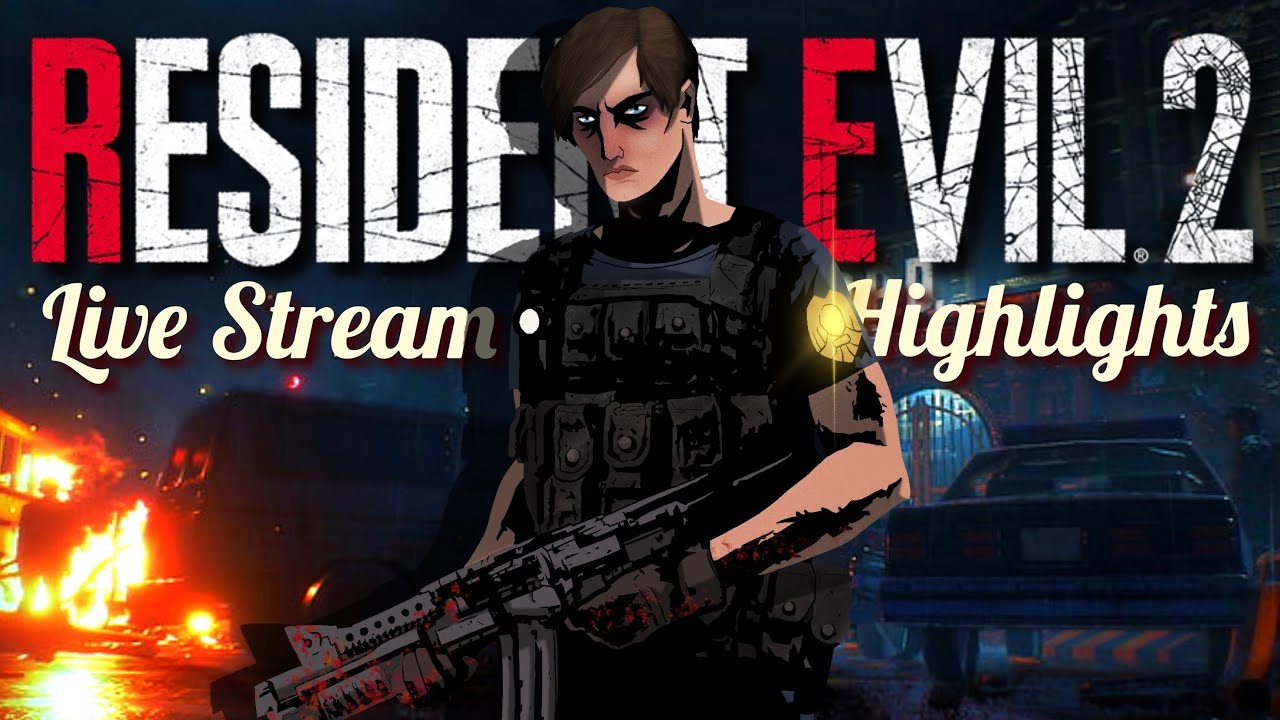 Run, Scream, Survive! 🧟 | Resident Evil 2 Highlights - YouTube