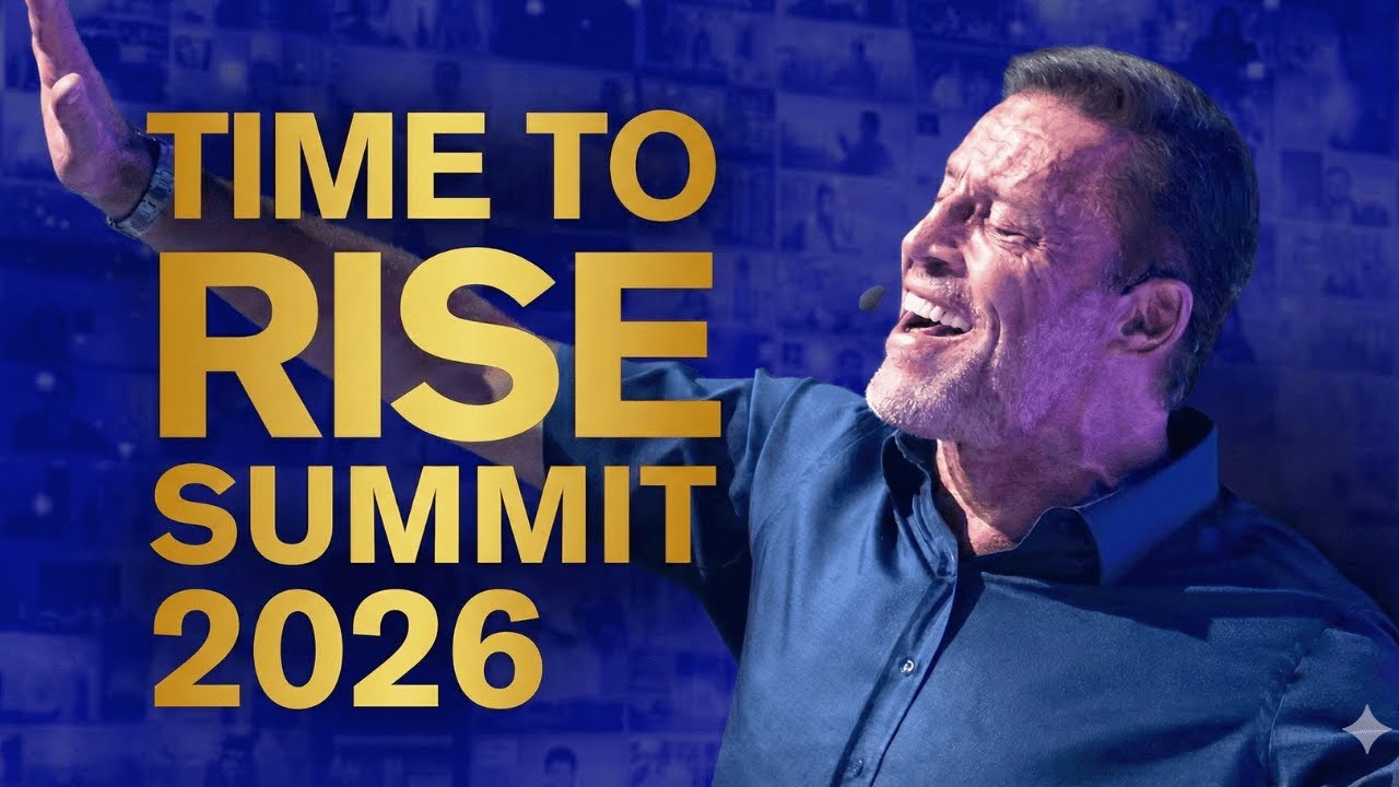 Time To Rise Summit Tony Robbins 2026 | 3 Days Free Summit || Register ...