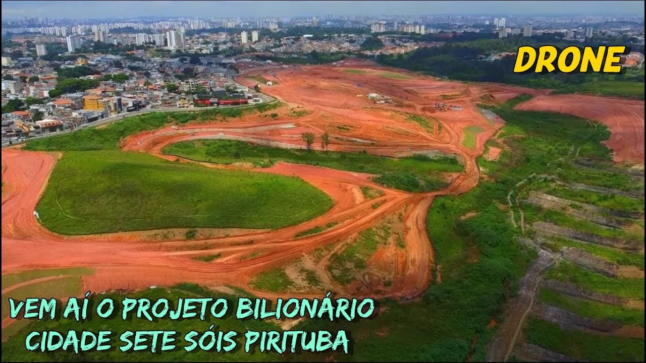 Drone em Pirituba: Terreno de um dos maiores projetos da história de ...