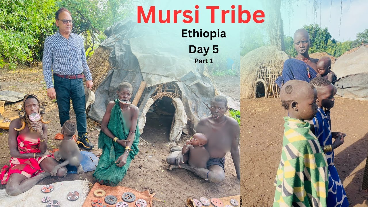Ethiopia Day 5 Part 1| Mursi Tribe | Ethiopia Tourist Attractions ...