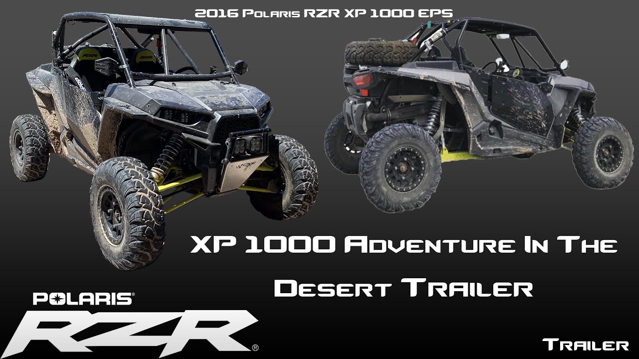 Polaris RZR XP 1000 POV Adventure In The Desert - Trailer - YouTube
