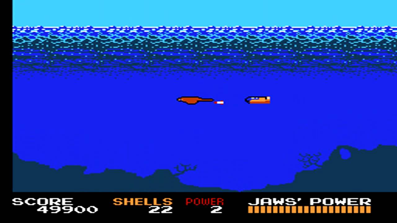 Jaws Nes Game Youtube