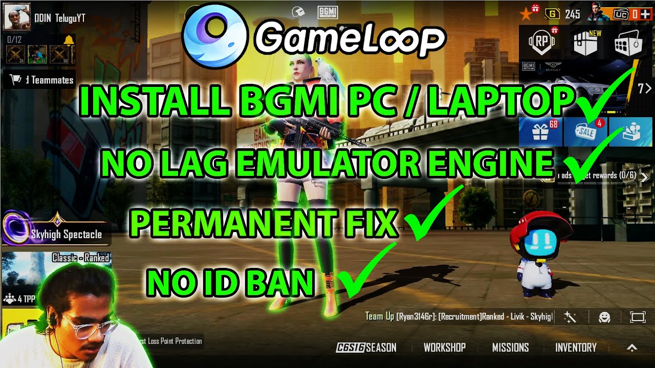 INSTALL BGMI IN PC / LAPTOP | GAMELOOP SAFE - YouTube