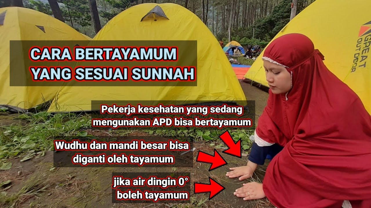Video Tata Cara Tayamum (bertayamum) yang benar - YouTube