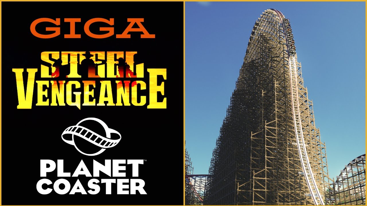 What if Steel Vengeance was 300 Feet Tall? GIGA Steel Vengeance ...