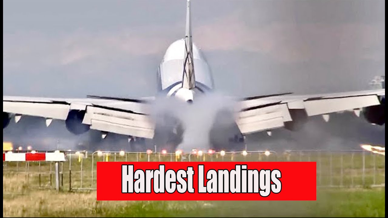 Unbelievably Hard Landings Around the World - YouTube