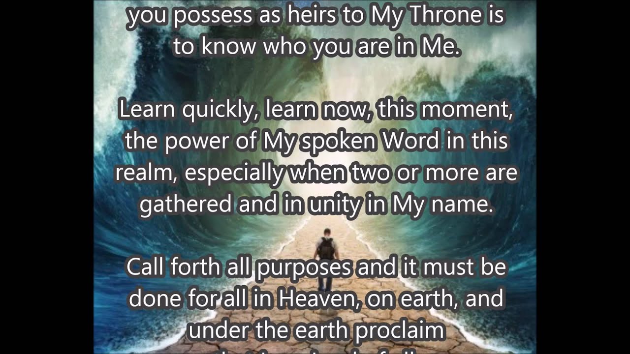 CALL FORTH MOUNTAINS TO MOVE AND IT SHALL BE SO - YouTube