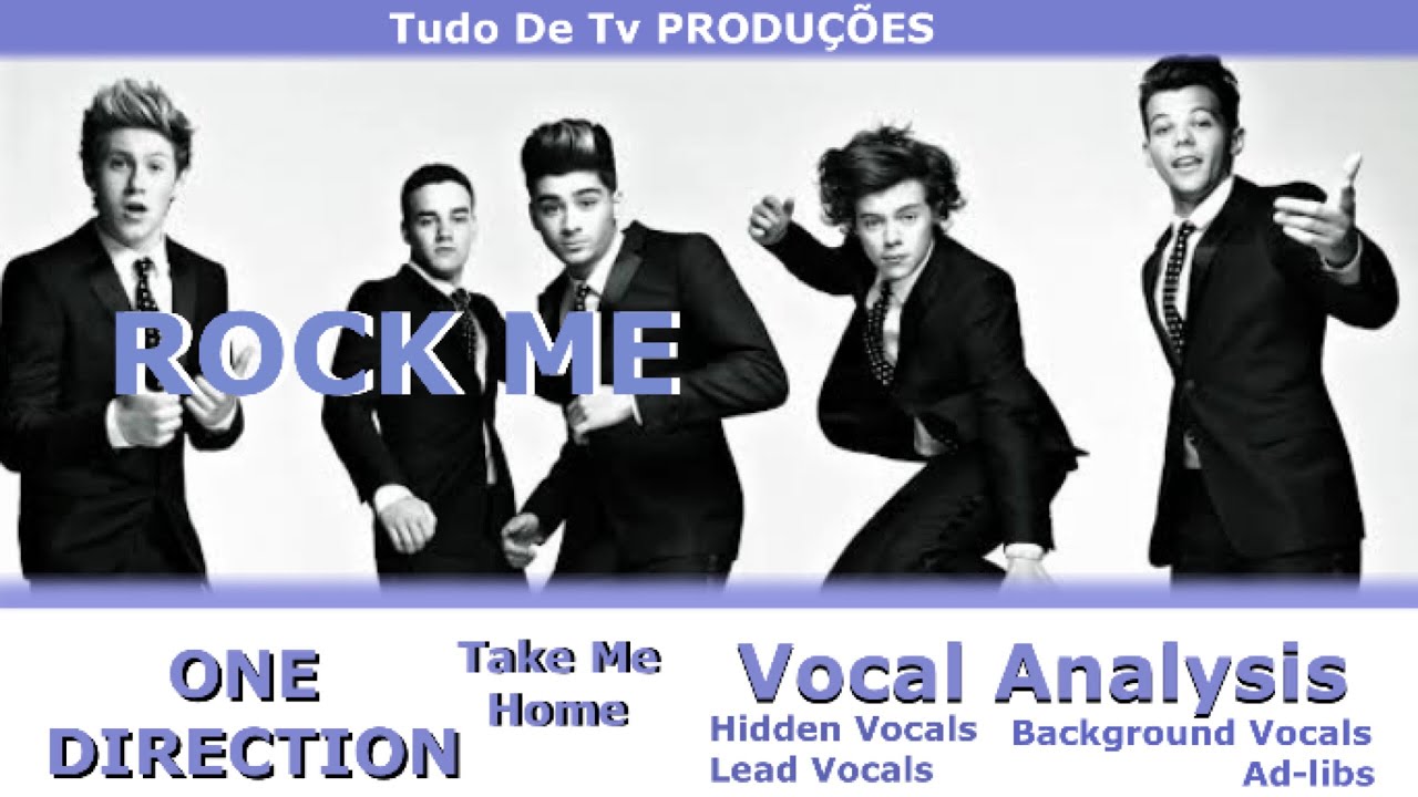 One Direction - Rock Me | Vocal Analysis (Hidden, Lead & Background ...