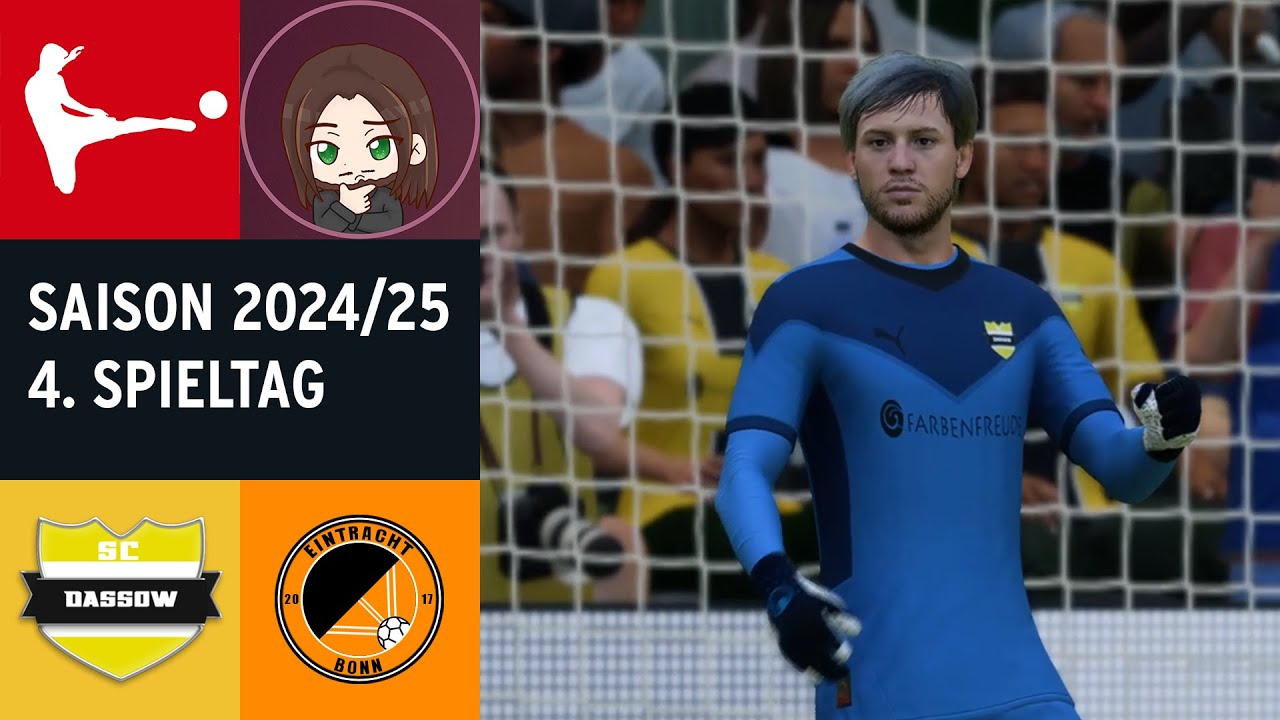 Dassow SC - Eintracht Bonn | 4. Spieltag | Youtube Bundesliga 2024/25 ...