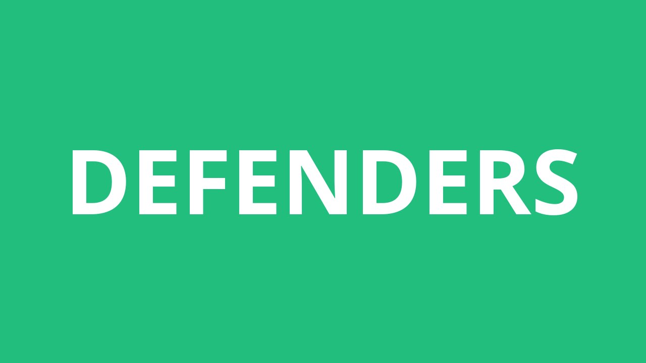 How To Pronounce Defenders - Pronunciation Academy - YouTube