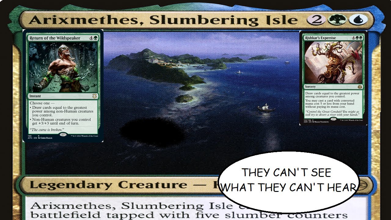 MTG Arena - Arixmethes, Slumbering Isle [Historic Brawl] - YouTube