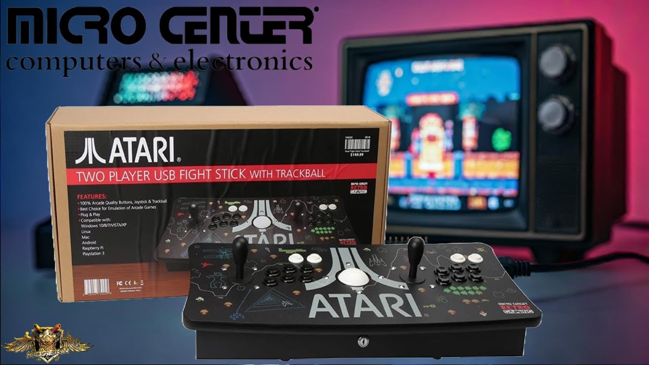 Update On My Microcenter Atari Dual Fight Stick : Several Years Later ...