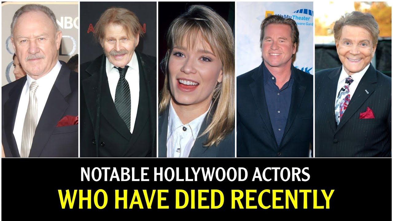7 Famous Actor Who Died In The Last Few Days - YouTube