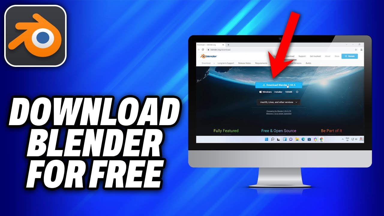 How To Download Blender on PC Laptop for FREE -Easy Fix - YouTube