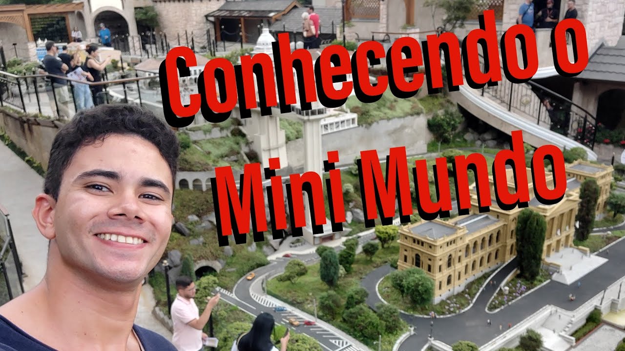 Conhecendo o Mini Mundo em Gramado! Esculturas em Miniatura! TODOS OS ...