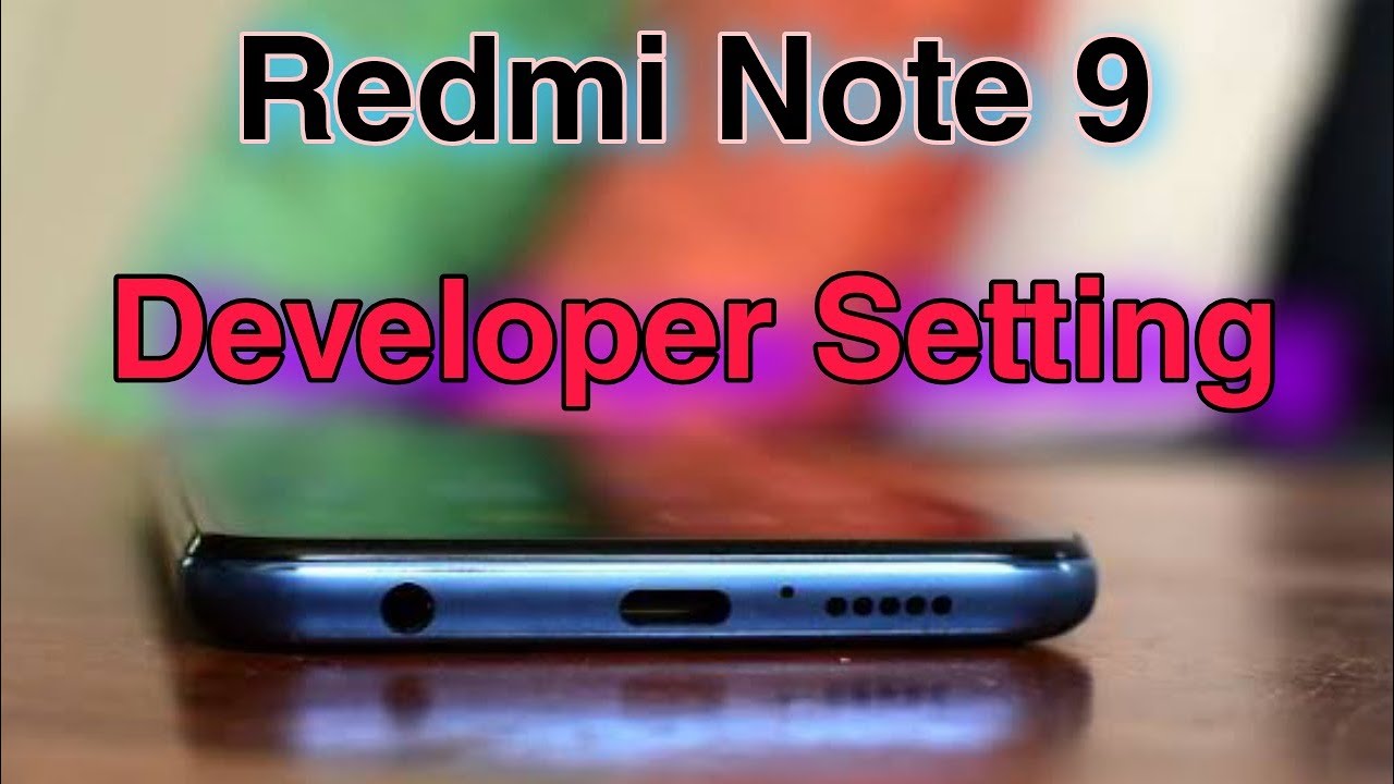 developer option in redmi note 9 |developer options | new update | note ...