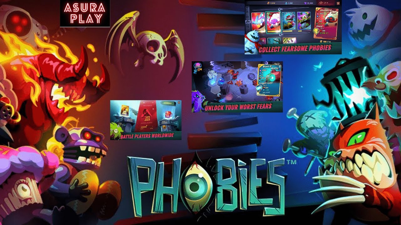 PHOBIES: A Game Where You Can Fight All The Most Popular Phobias ...