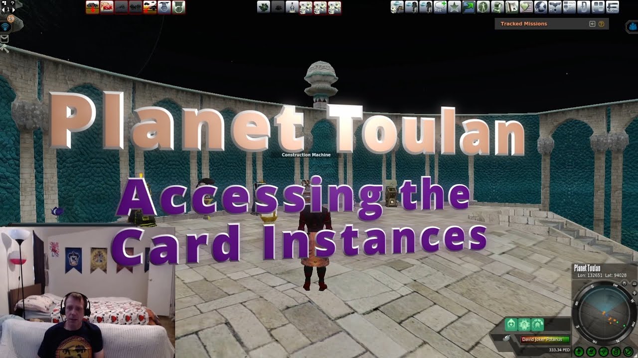 Entropia Universe - Planet Toulan Accessing the Card Instances - YouTube