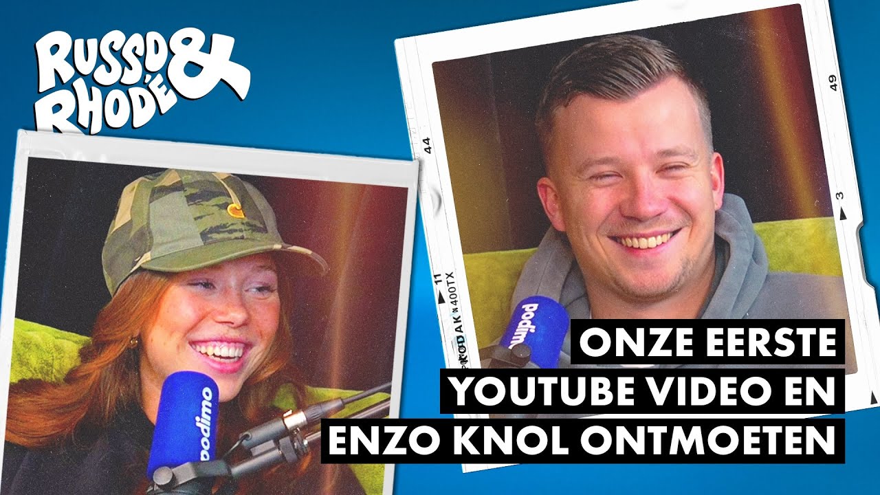 Onze eerste YouTube video en Enzo Knol ontmoeten | Russo & Rhodé - YouTube
