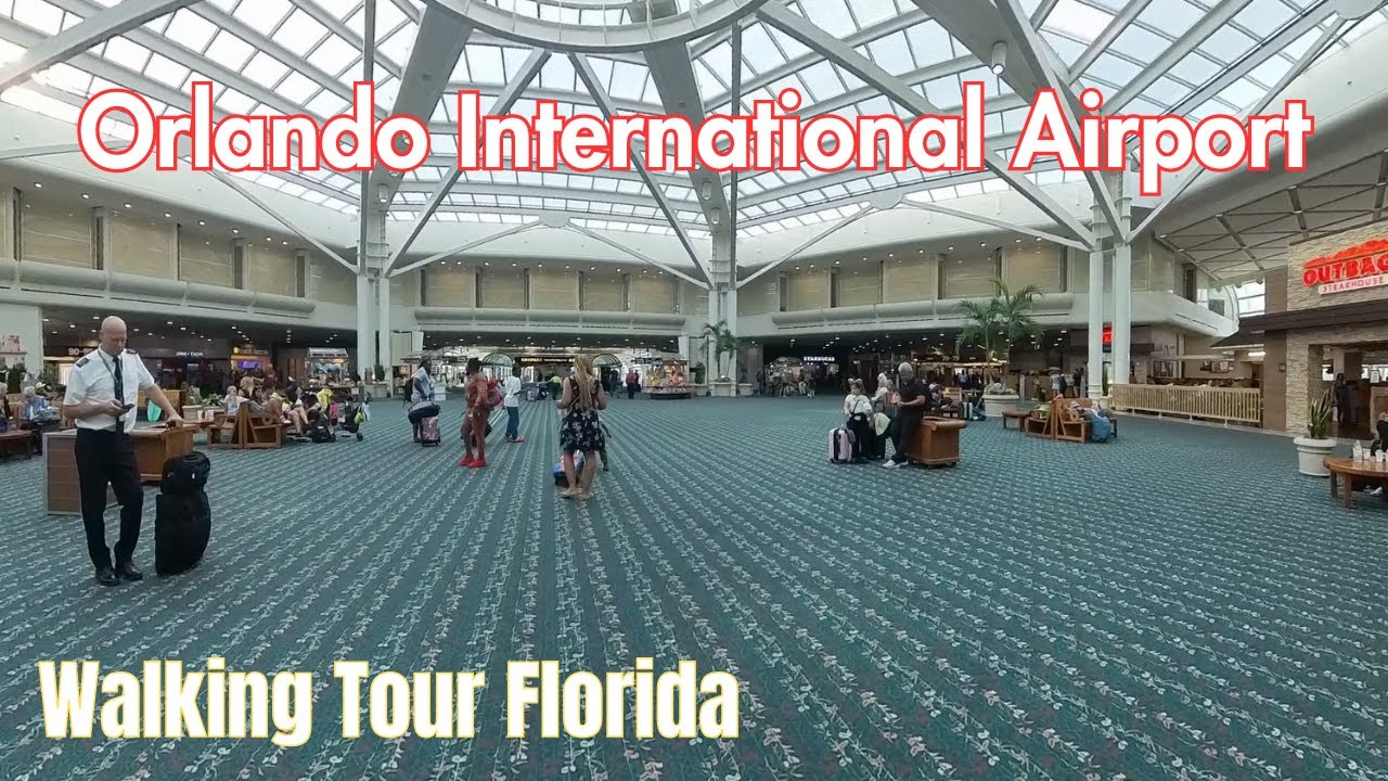 Welcome to Orlando International Airport (MCO) – Terminal B Walking ...