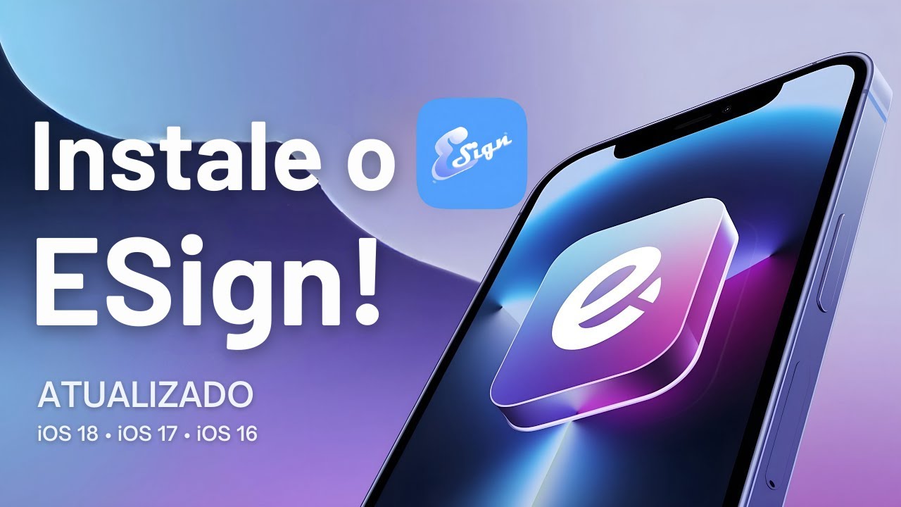 😱 Como baixar o Esign sem Revogar 🥳 Atualizado p/ iOS 18.2, iOS 18, iOS ...